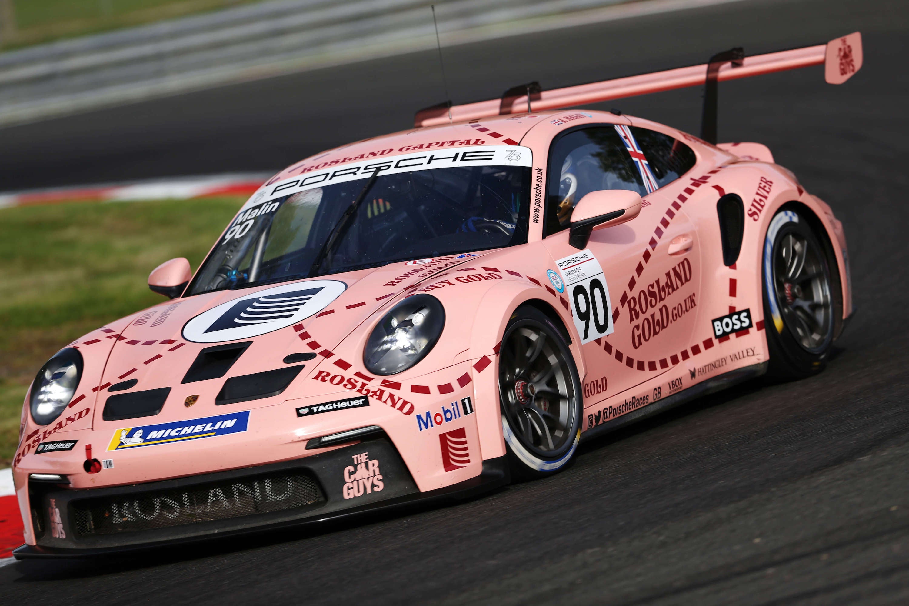 Rosland Gold's Pink Pig Porsche 911 GT3cup Roars onto the Market