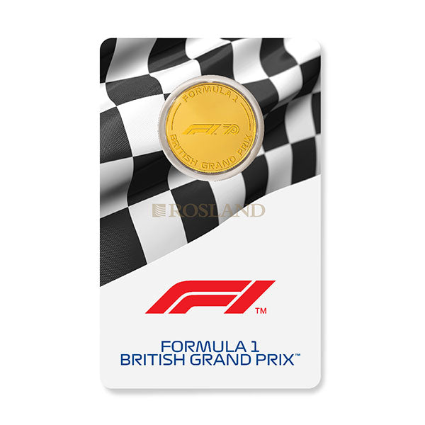 Formula 1® British Grand Prix 1/4oz Gold Rosland Exclusive | Rosland Gold