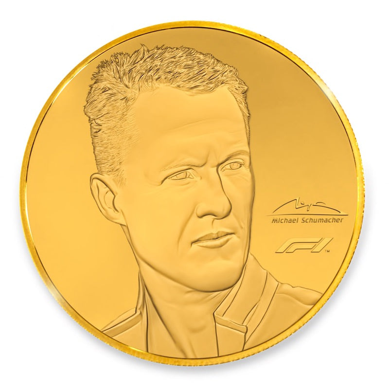 Michael Schumacher 2020 1.5oz Gold Coin | Rosland Gold