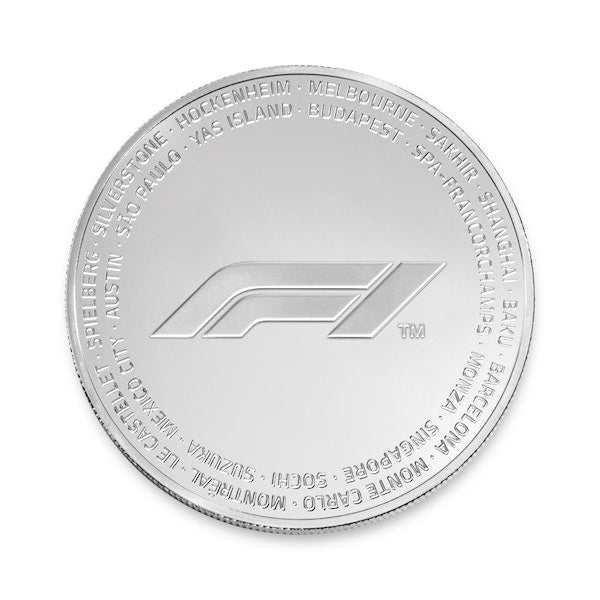 Formula 1® 2.5 oz Silver Coin | Rosland Gold