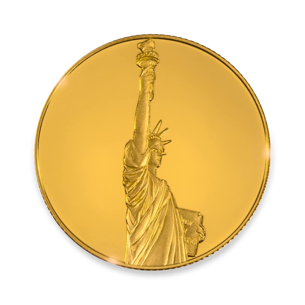Lady Liberty Gold 1/4oz Proof in card #3 | Rosland Gold